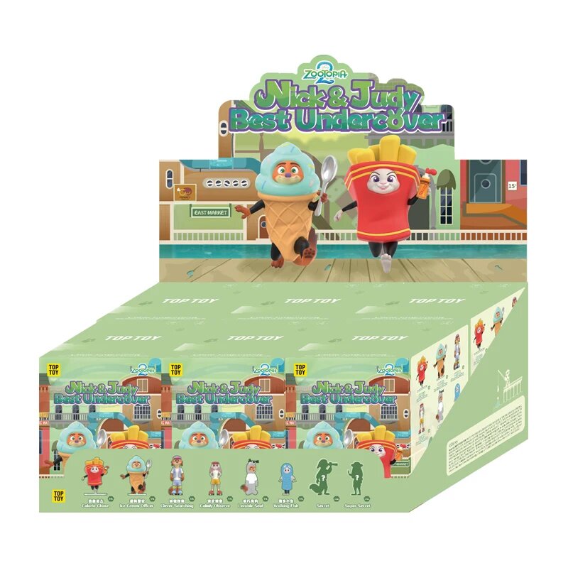 TOPTOY Zootopia Nick & Judy Фигурки-сюрпризы, Цвет: 6