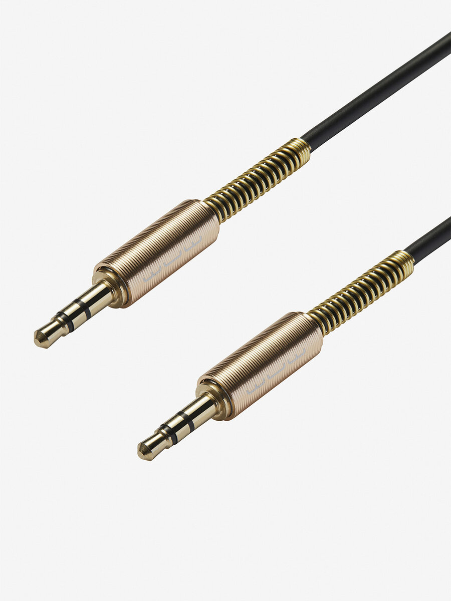 Аудио кабель AUX WUW-R116, 3.5mm-3.5mm jack, для автомобиля черный