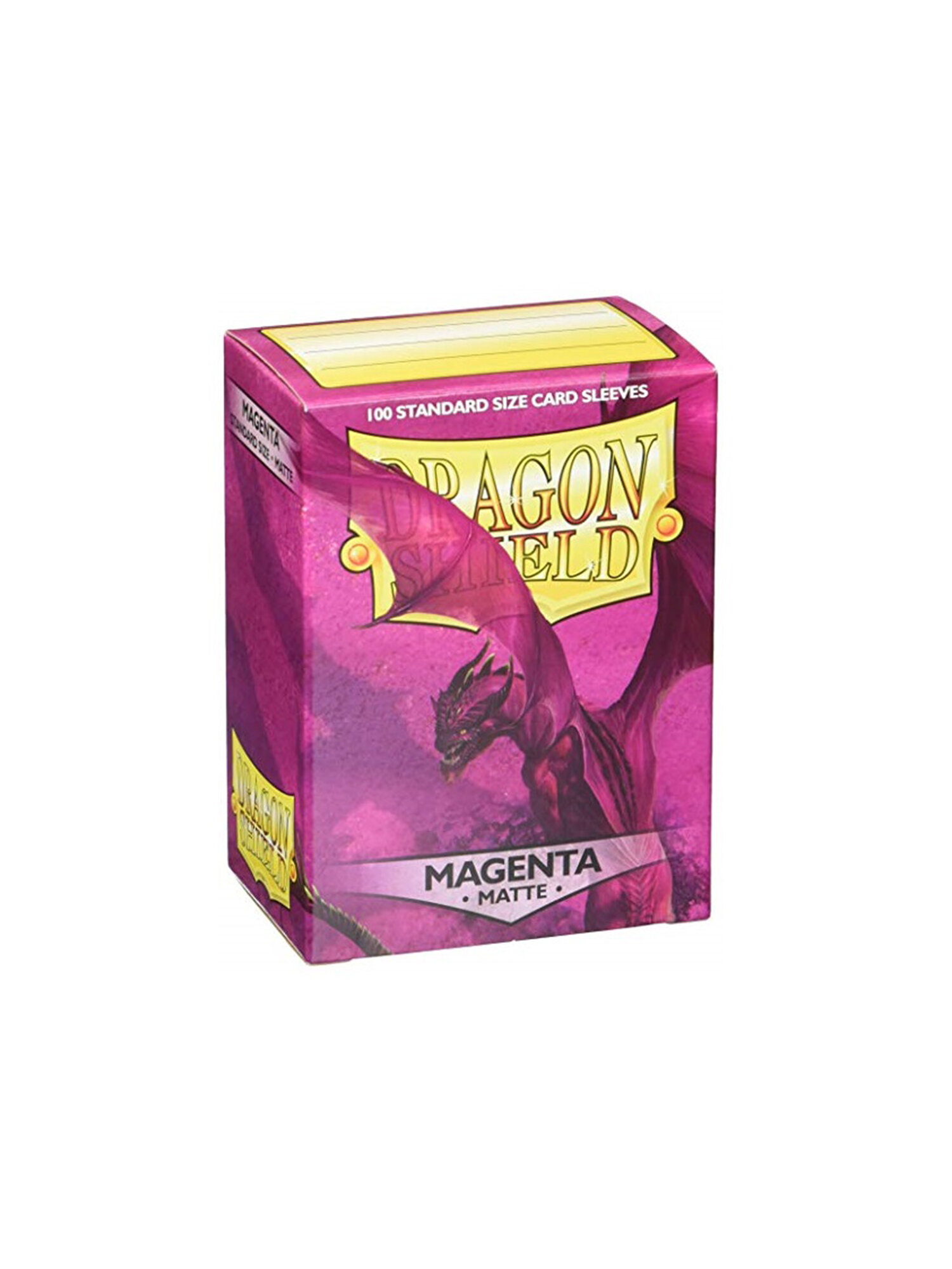Протекторы Dragon Shield Standard Matte Magenta 64х89 мм 100 шт. 120 мкм - для карт 63х88 мм MTG, Pokemon