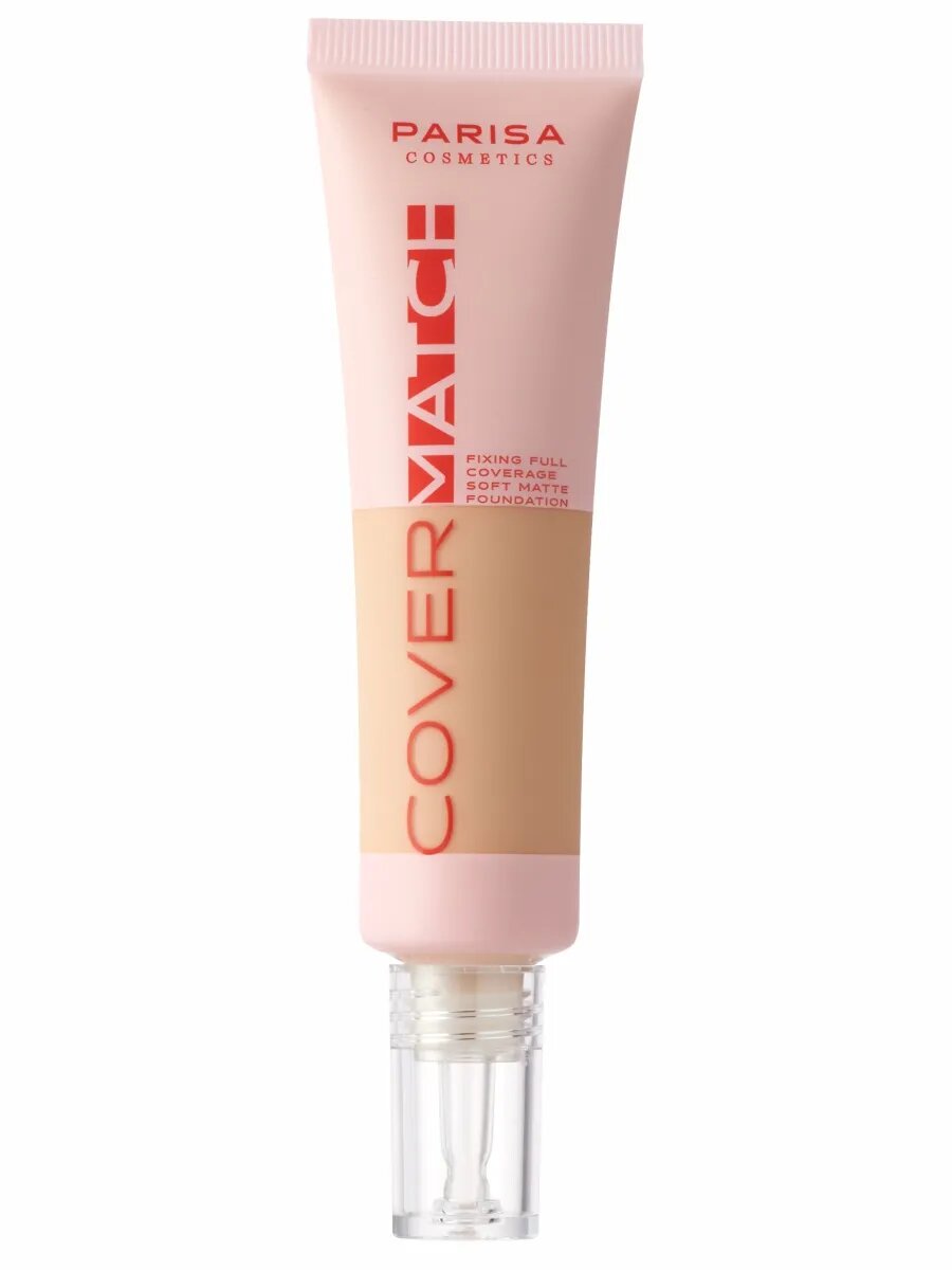 Матирующая тональная основа Parisa Cosmetics выравнивающая тон 204