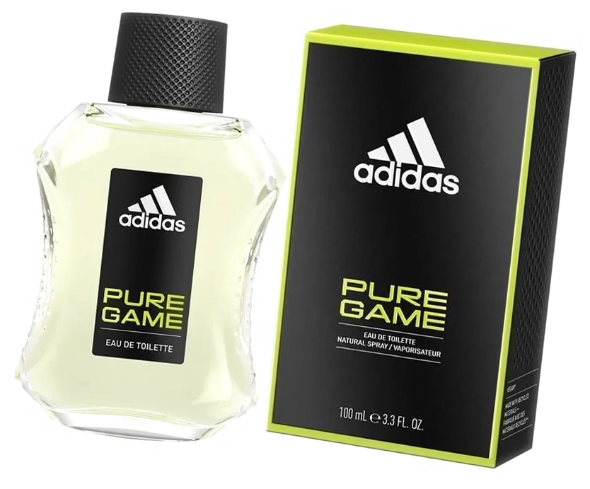 Adidas Pure Game туалетная вода для мужчин 100 мл - Адидас Пуре Гейм мужской аромат