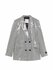 Пиджак Ermanno Firenze Sequin-embellished double-breasted blazer, размер 42