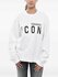 Толстовка DSQUARED2 Icon logo-print sweatshirt, размер 42, , бежевый/белый