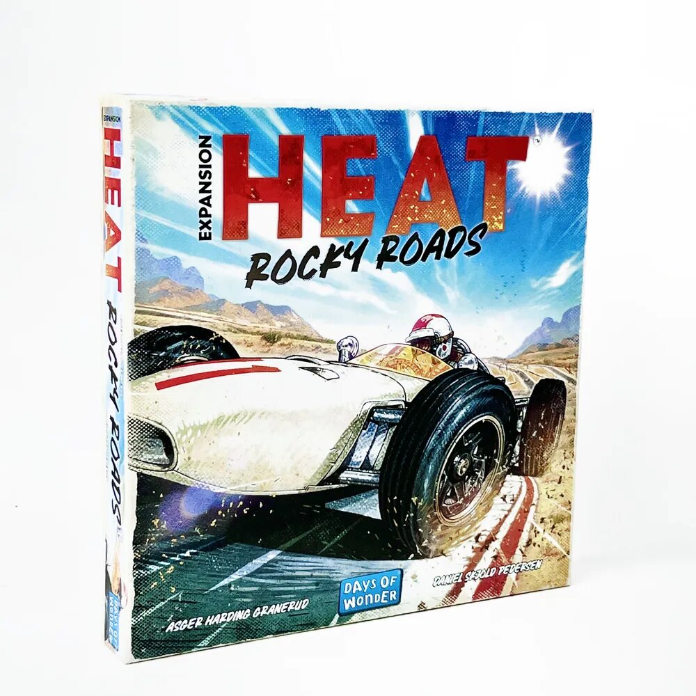 Настольная Игра: Heat: Rocky Roads 2026 Новейшее Расширение, Требует Базовую Версию, Классическая Стратегия