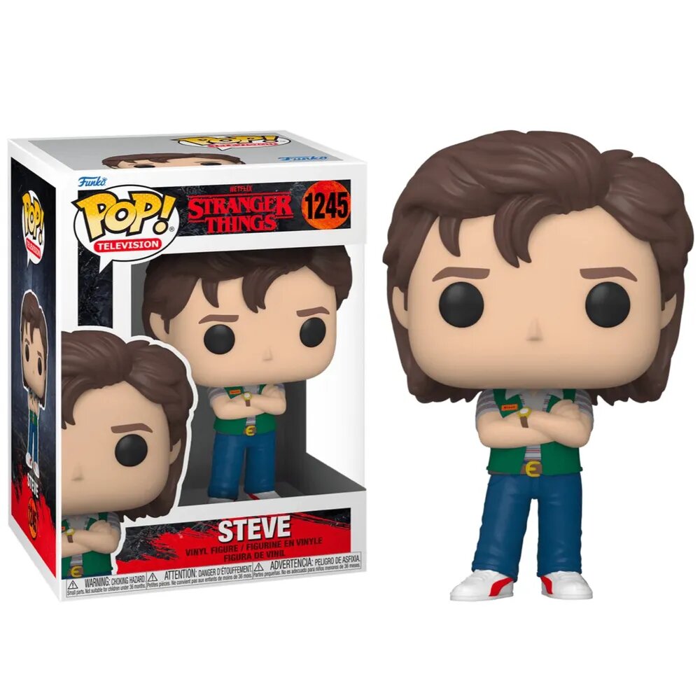Фигурка Steve Harrington Season 4 (Фанко Поп Стив Харрингтон из сериала Очень странные дела)