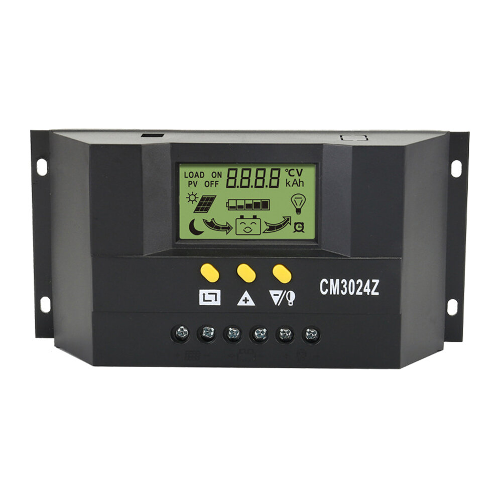 Регулятор Заряда Солнечных Батарей 30A 12V 24V CM3024Z Для Домашней Энергосистемы С LCD Экраном