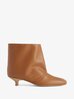 Ботинки Pointed-toe leather ankle boots