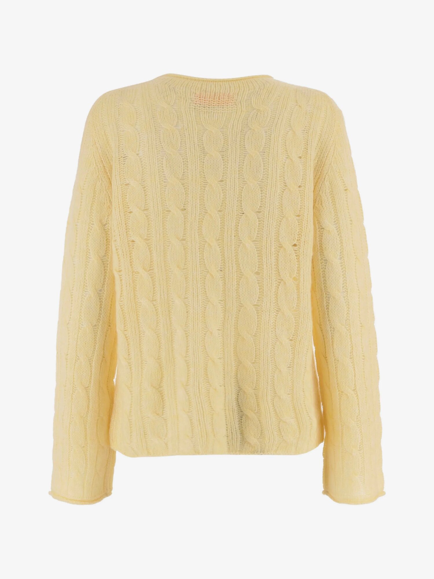 Свитер GUEST IN RESIDENCE Cable-knit crew-neck sweater, размер 46, , ochre yellow — фото 1