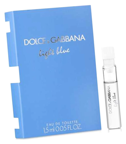 Женские духи Dolce & Gabbana Light Blue миниатюра 1.5 мл - Дольче Габбана Лайт Блю сэмпл