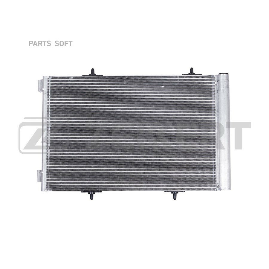 Радиатор кондиционера Citroen C3 I-III 02- DS3 09- Opel Crossland 17- Peugeot 1007 07- 207 06- от официального дистрибьютора, ZEKKERT, артикул MK3180