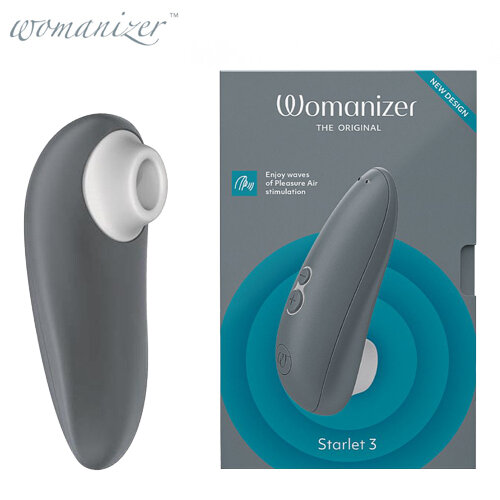 Womanizer Бесконтактный клиторальный стимулятор Starlet 3, серый