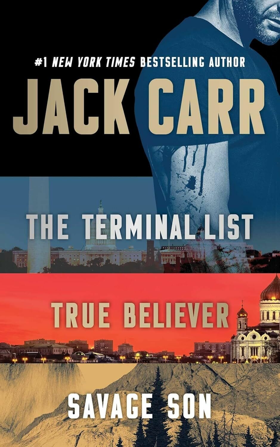 Jack Carr Boxed Set: The Terminal List, True Believer, and Savage Son (Terminal List, 1-3)，Переиздание книг