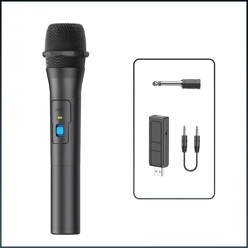Беспроводной микрофон VHF для караоке 1Pcs Mic