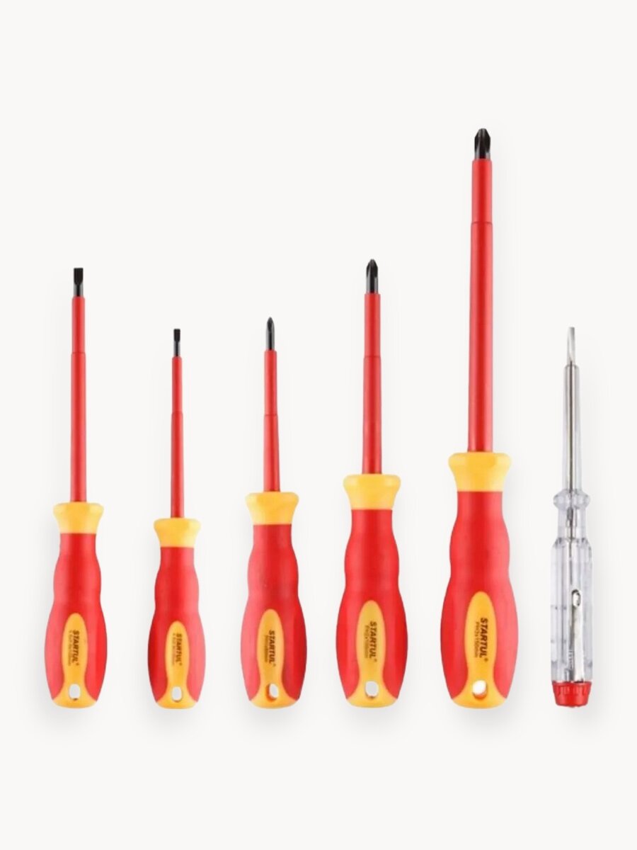 Набор отверток диэлектрических STARTUL Master 6 предметов (ST3051-6)