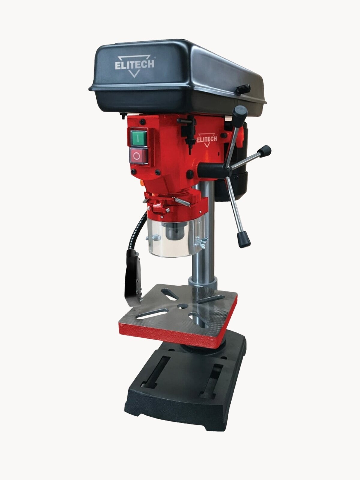 Сверлильный станок Elitech СТС 3520П, мощность 350Вт, 5 скоростей, 2600об/мин, макс. диам. 13мм