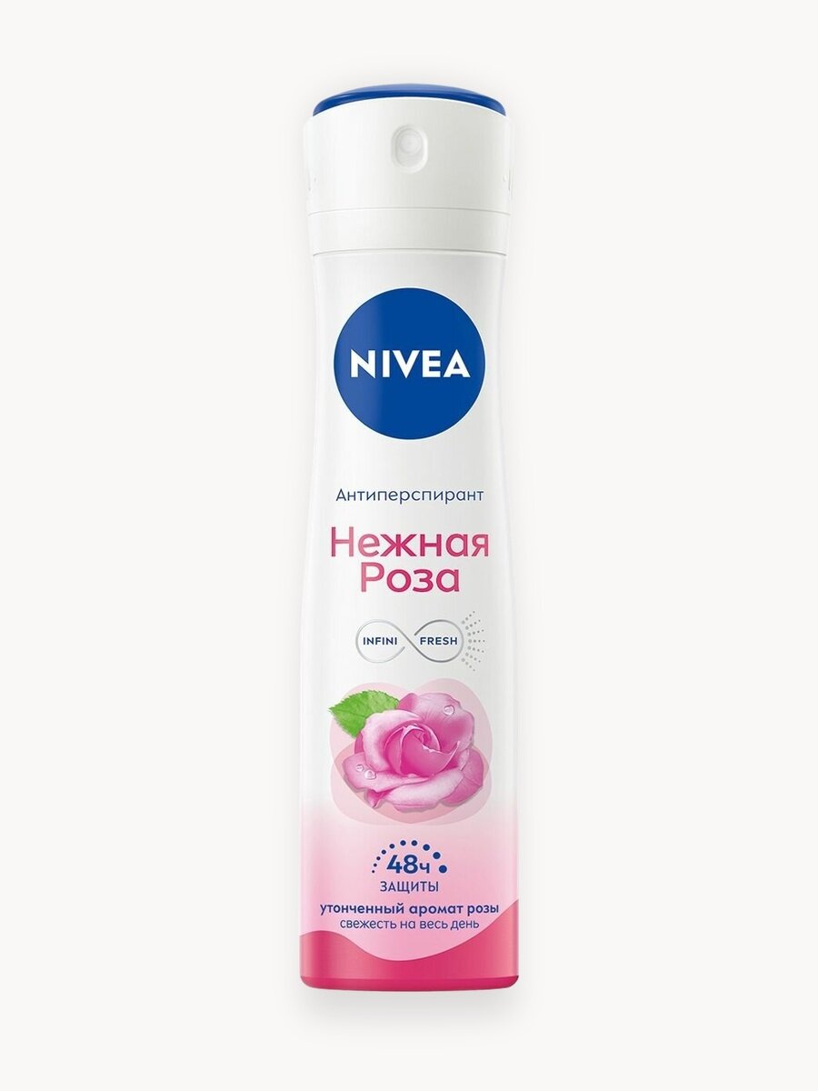 NIVEA Антиперспирант спрей "Нежная роза"