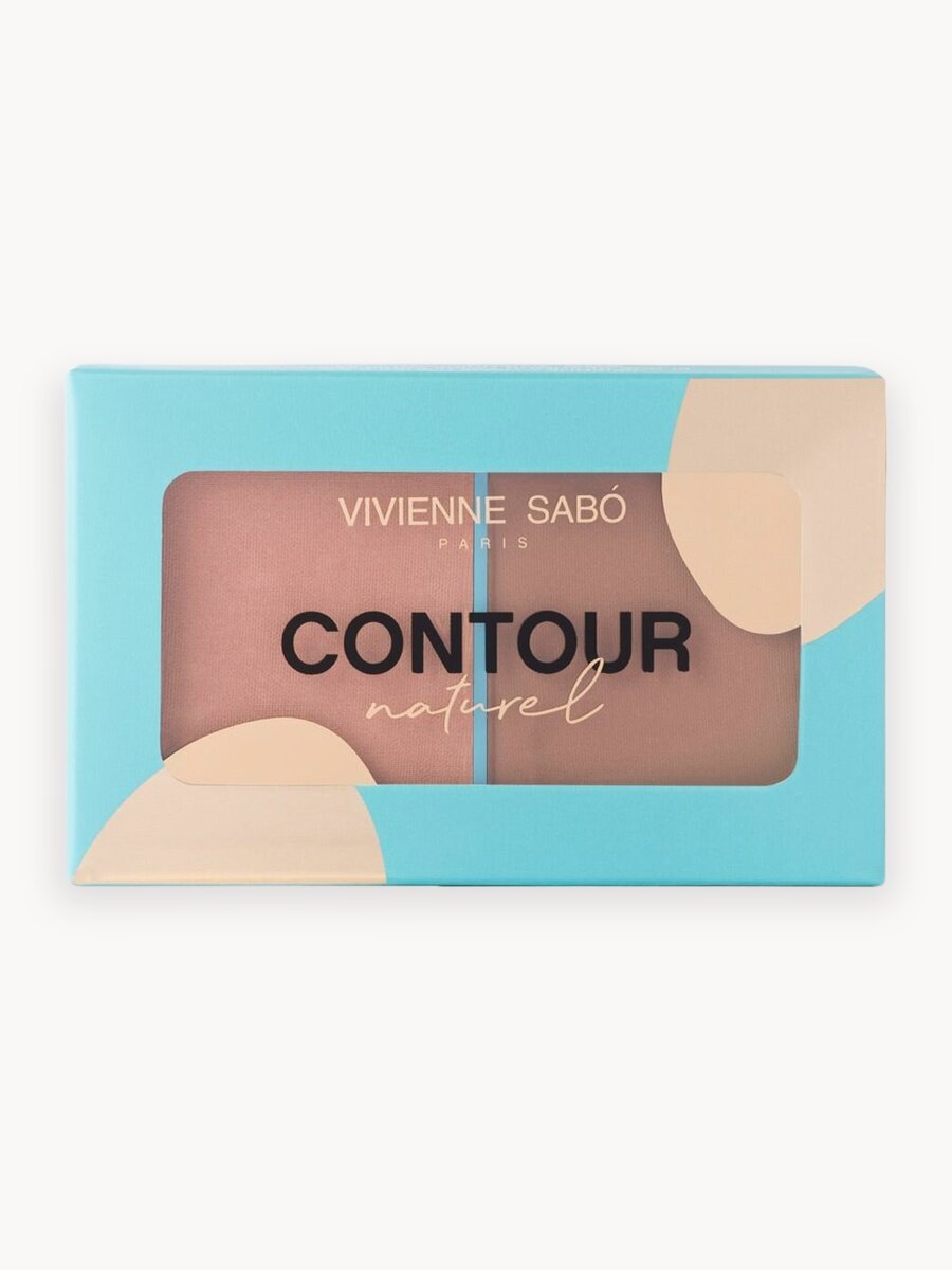 Палетка для контуринга лица Vivienne Sabo Naturel 04