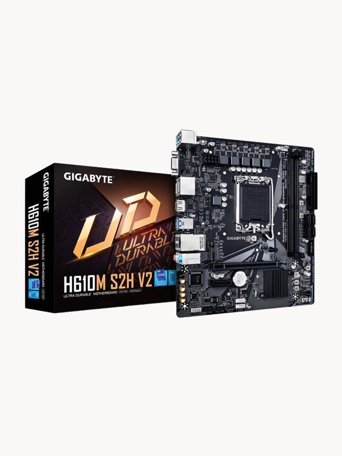 Материнская плата Gigabyte H610M S2H V2 (LGA1700, mATX)
