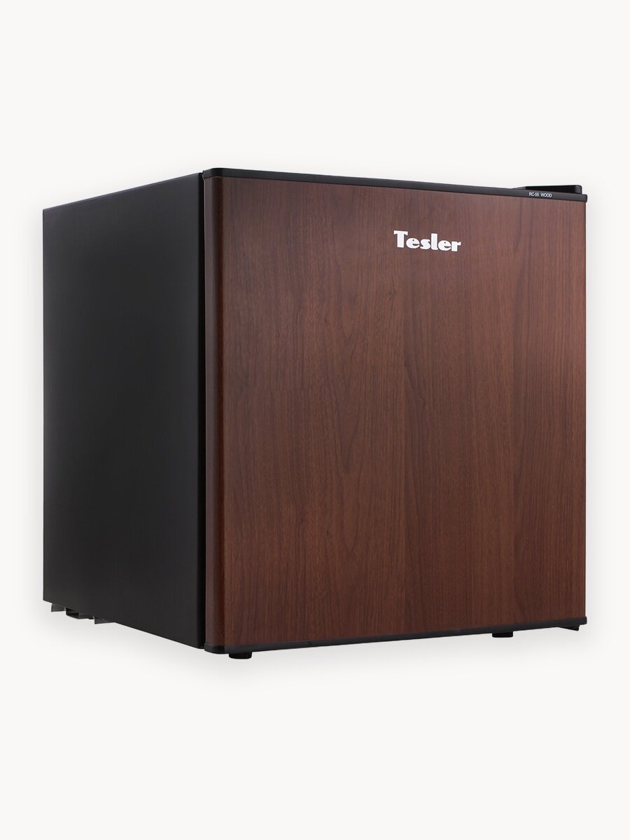 Холодильник TESLER RC-55 WOOD, 50 л, перевешиваемая дверь, 3 года гарантии