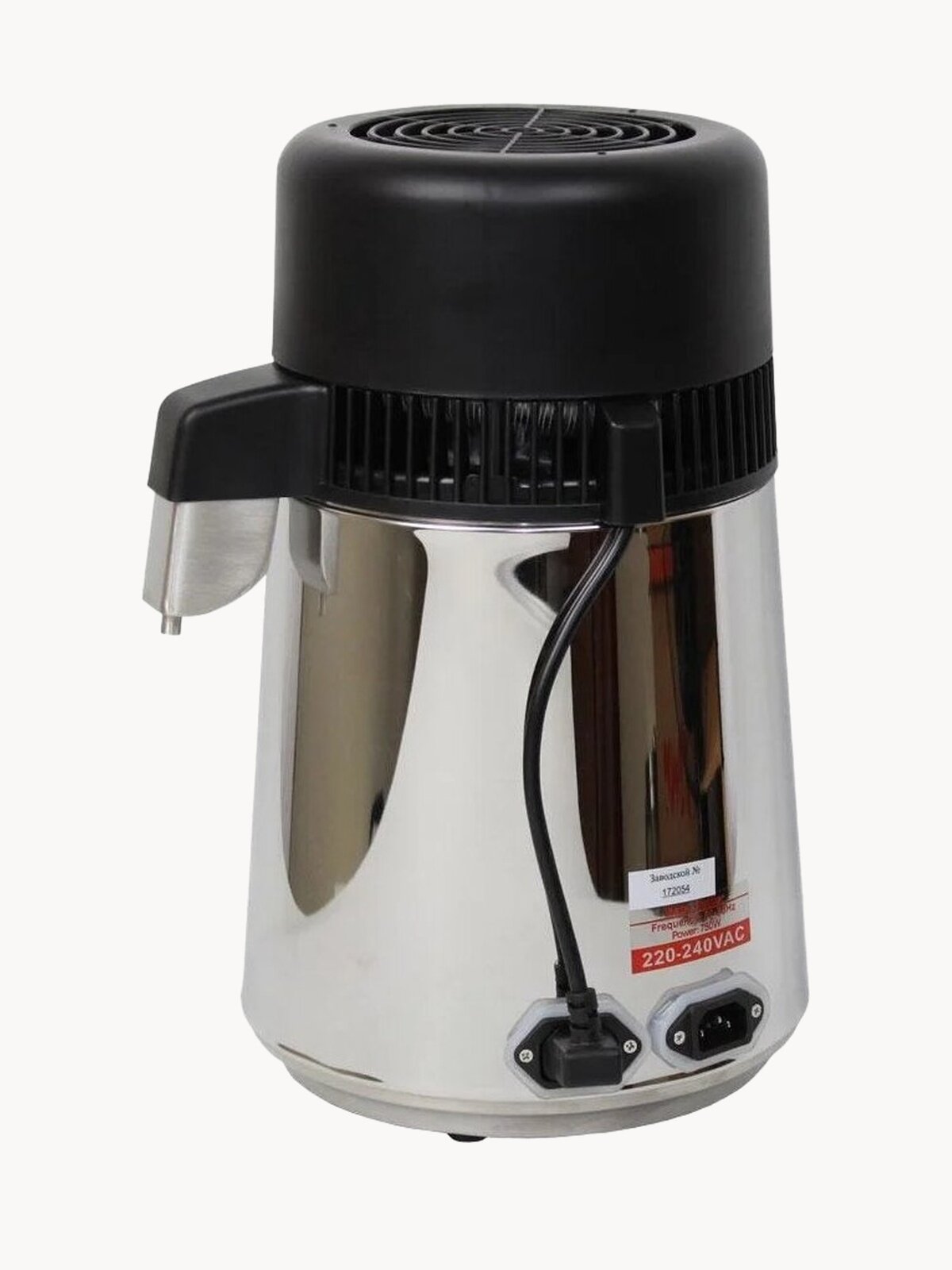 Аквадистиллятор (дистиллятор для воды) бытовой Stegler BL9900 (пластиковый водосборник)