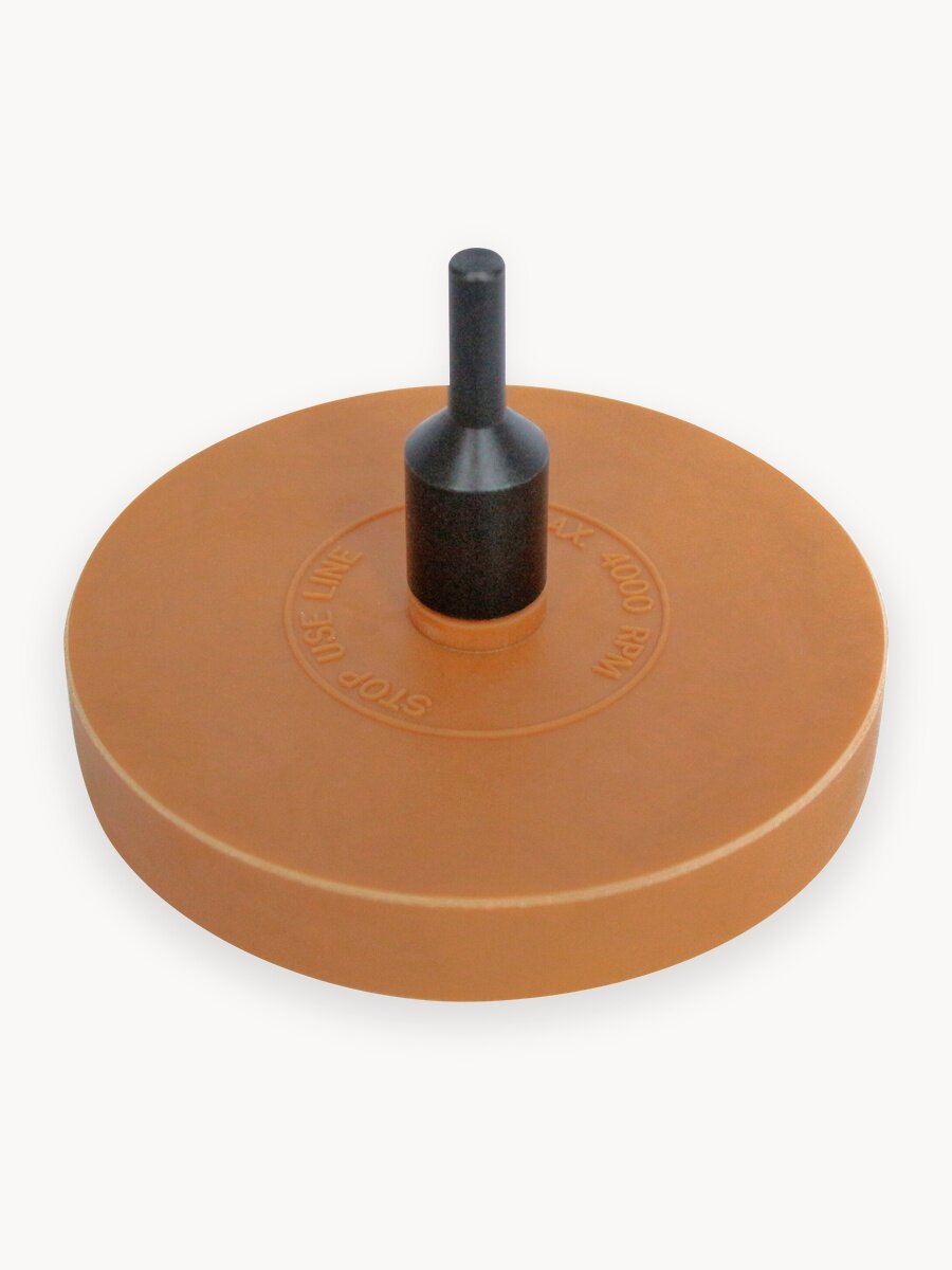 Диск для снятия удаления двухстороннего скотча следов клея 88 мм с адаптером TEVAKO, тайвань, TVK-07043