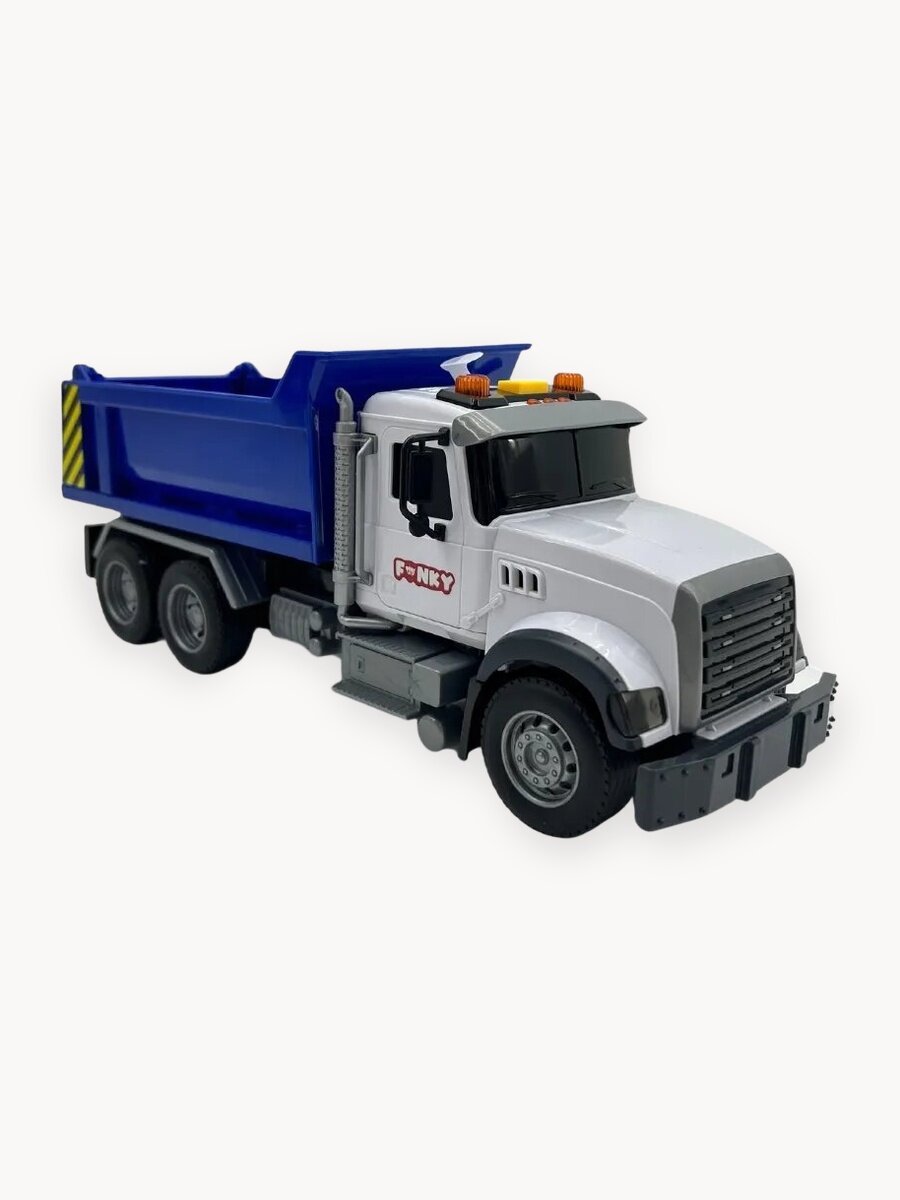 Машинка для мальчика "Самосвал" Funky Toys со светом и звуком 28 см.