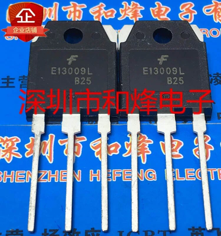 E13009L KSE13009L,3шт./лот, MOSFET транзистор TO‑3P, для блоков питания, ремонт силовой электронной техники