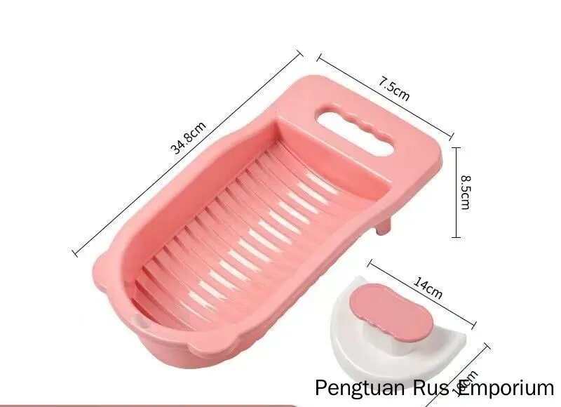 Доска стиральная для быстрой ручной стирки вещей, Аксессуар хозяйственный, Товар для дома, Терка, Щетка для одежды, голубой.