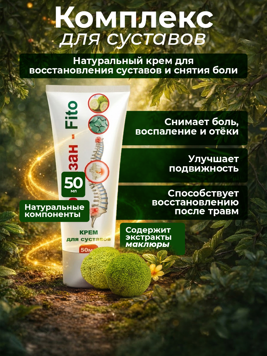 Комплекс для суставов Артразан-Fito (Артразан-Фито), туба, 50 мл