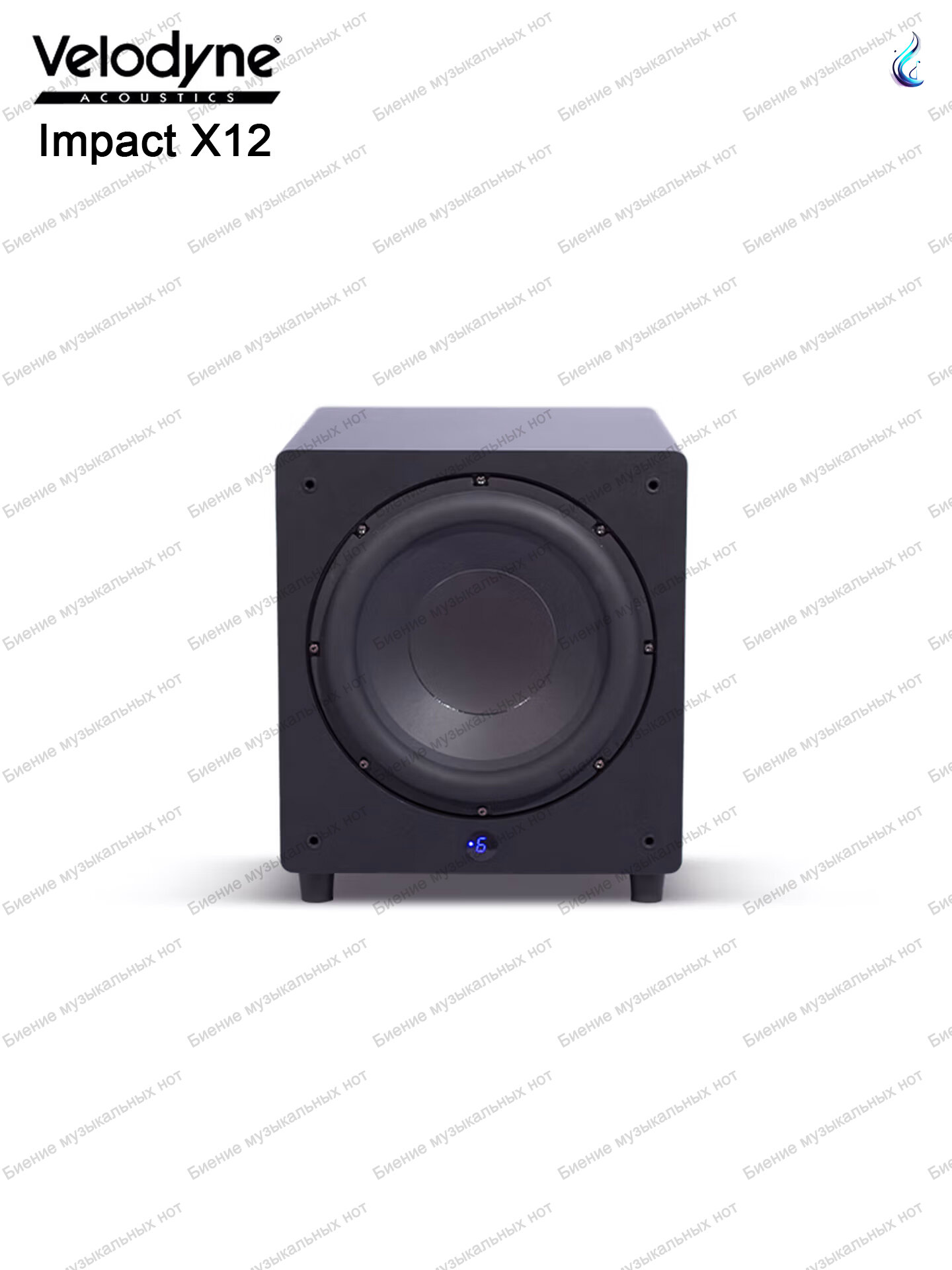 Velodyne Impact X12 Black Сабвуфер 12-дюймовый динамик RMS 300 Вт