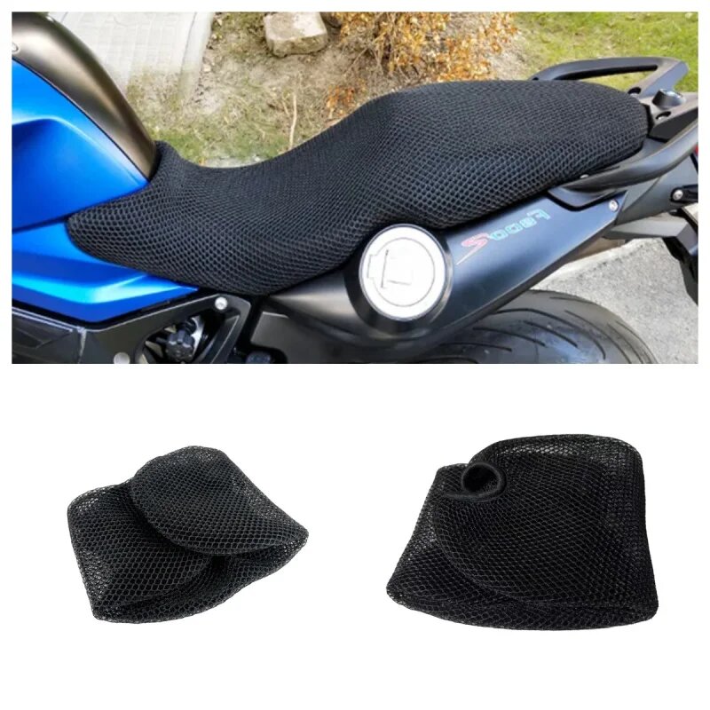 Аксессуары для мотоциклов для BMW F800R F800ST F800S F800GT F800 R S, чехол на капот заднего сиденья, 3D сетчатая сетка, водонепроницаемая защита от солнца