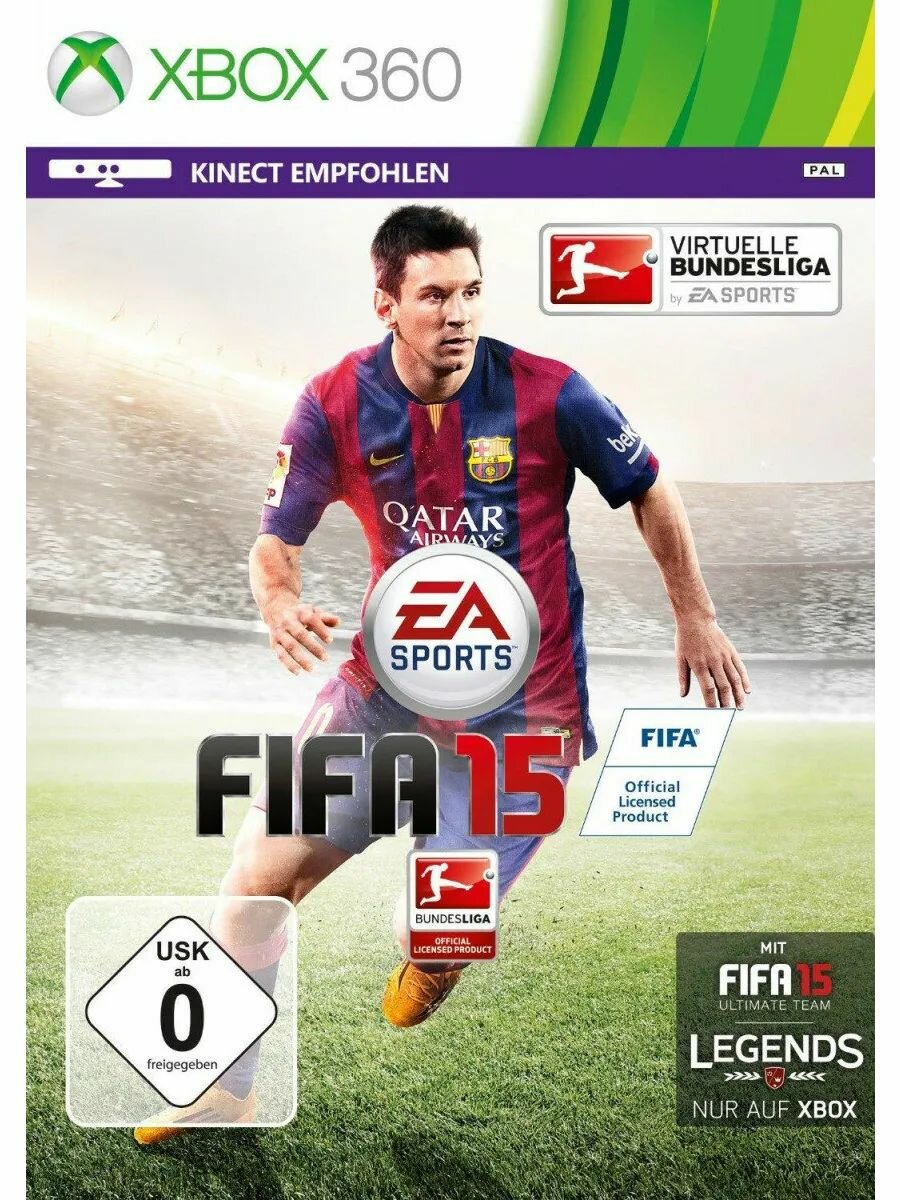 Xbox 360 игра Fifa 15