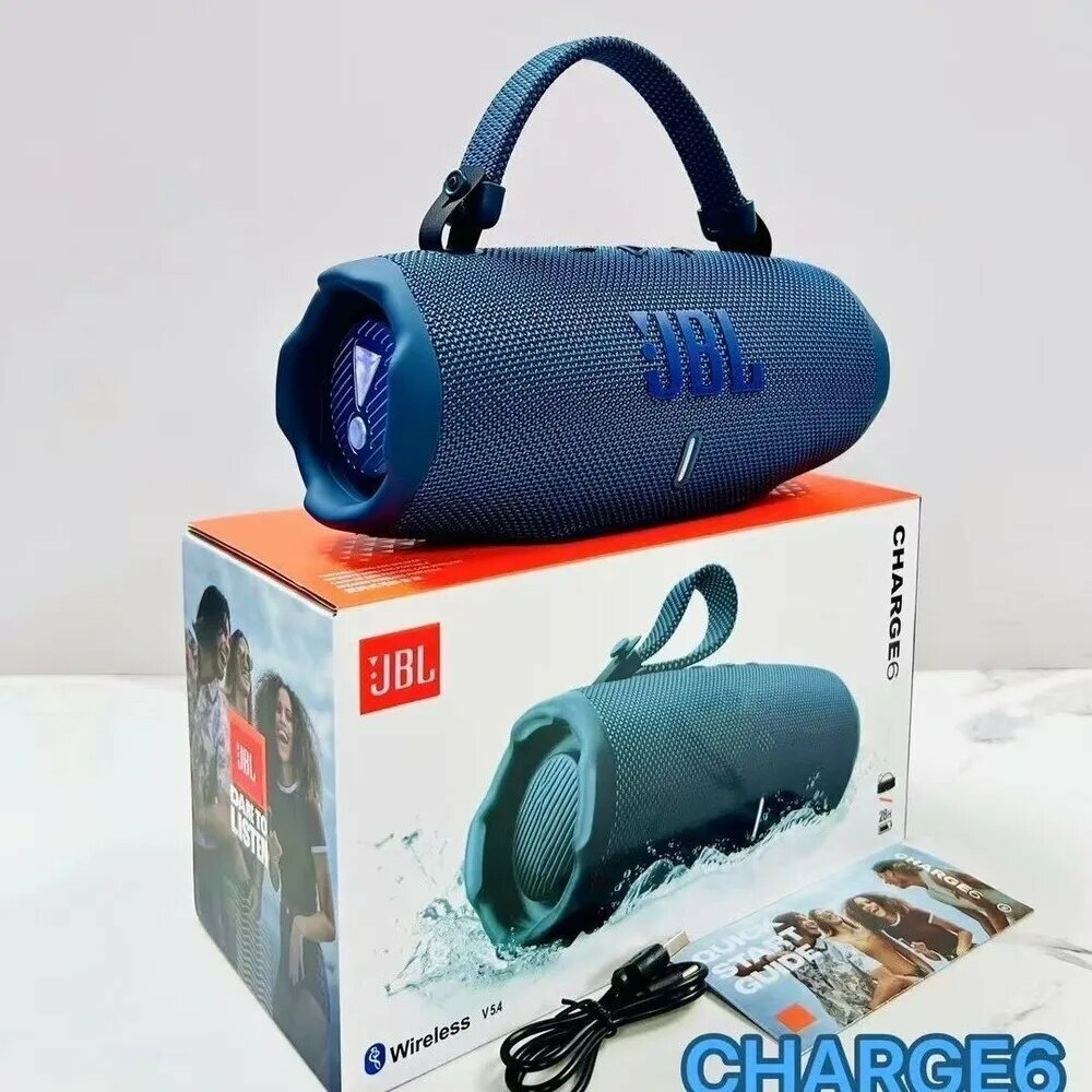 Беспроводная портативная колонка JBL CHARGE 6 красный (JBLCHARGE6RED)