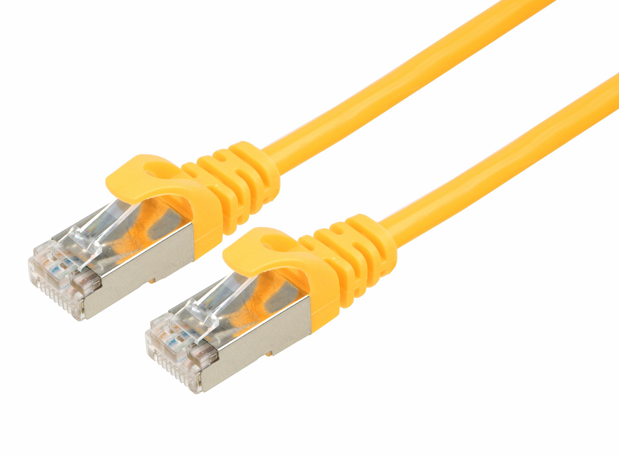Cablexpert Патч-корд FTP кат.6, 10м, литой, многожильный жёлтый PP6-10M/Y-O