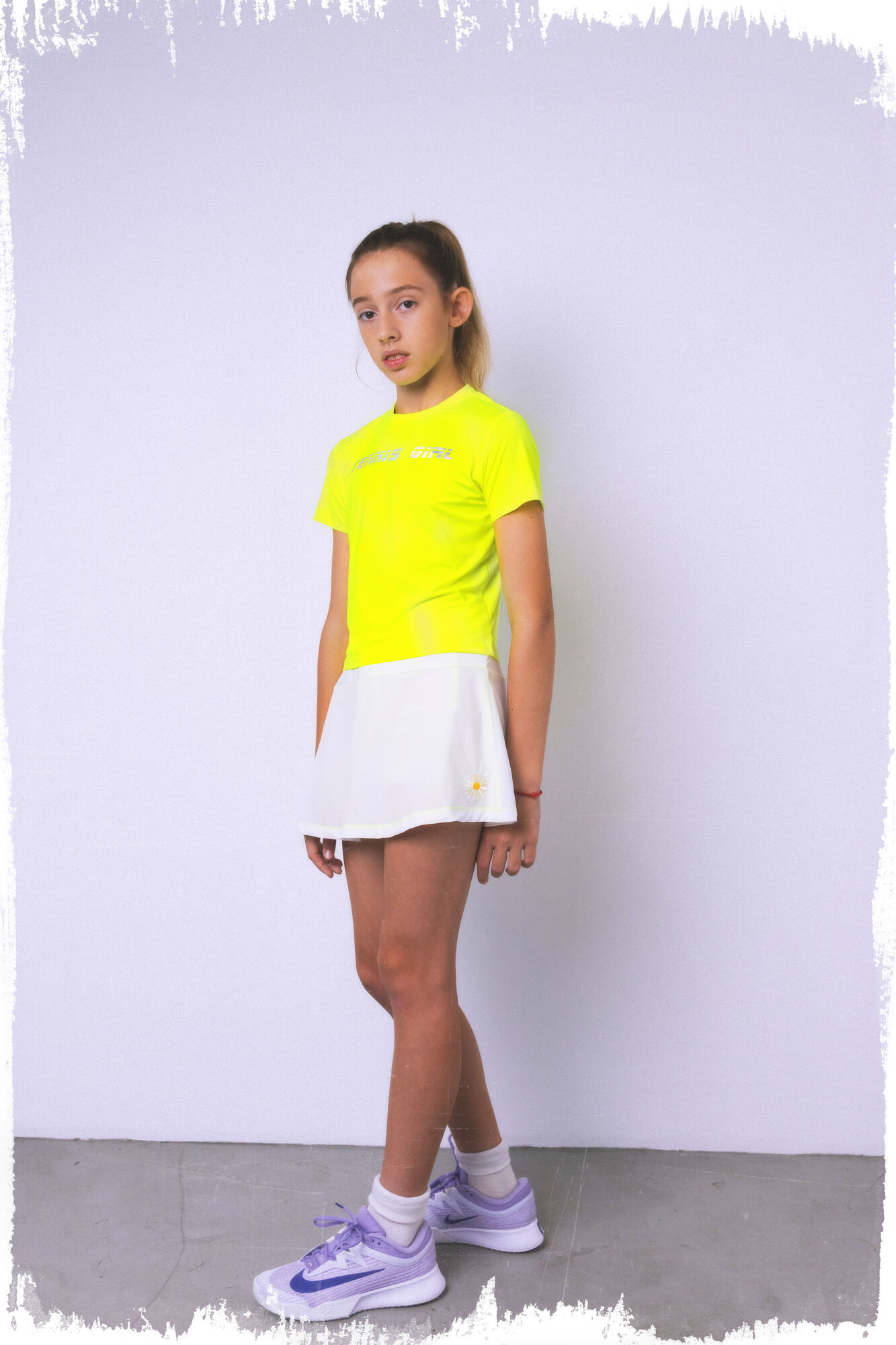 Юбка-шорты ромашка