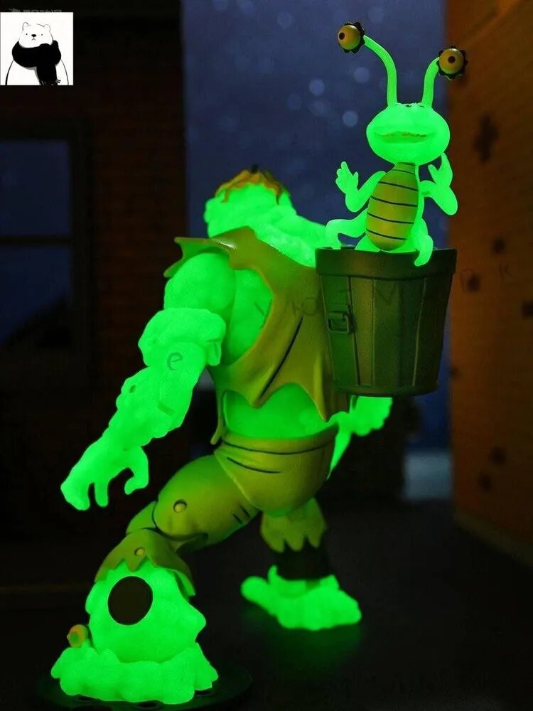 Фигурка Черепашки-ниндзя Мусорщик NECA 54256 Teenage Mutant Ninja Turtles 18 CMMutant из ABS пластика — фото 1