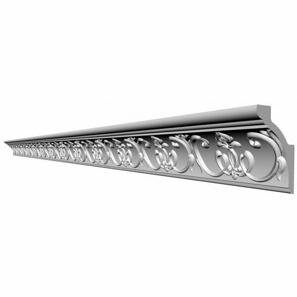 Потолочный плинтус с рисунком ДП 41/110