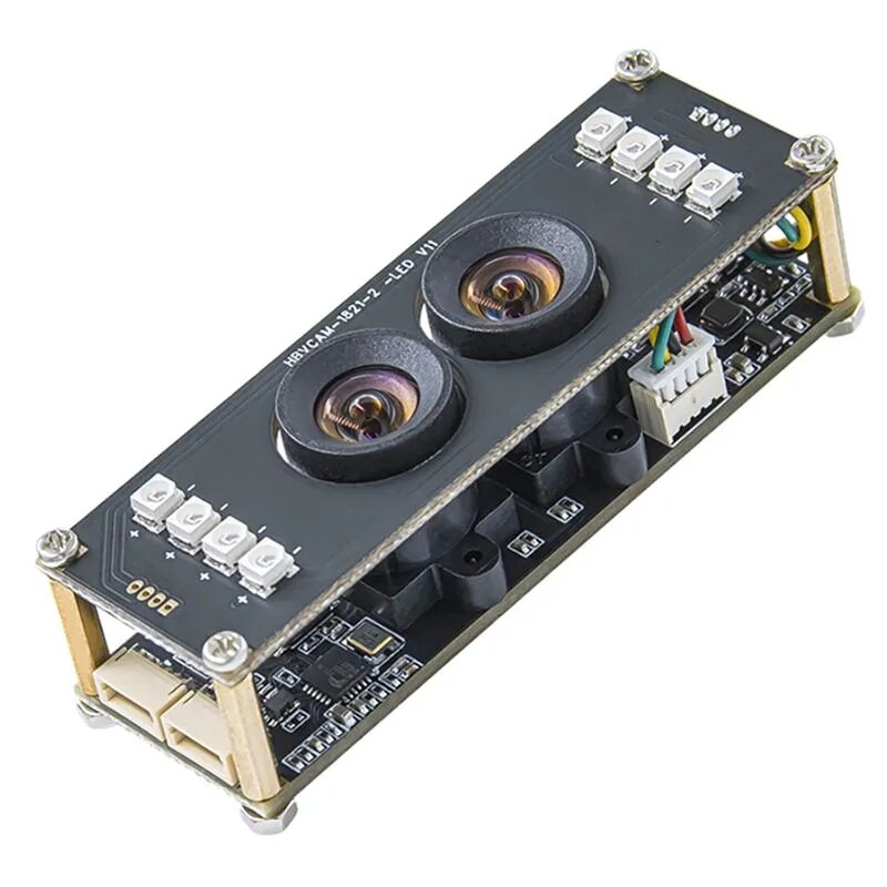 Двойной Модуль Камеры 2 МП 1080P Для Распознавания Лиц С ИК-Подсветкой 850 Нм