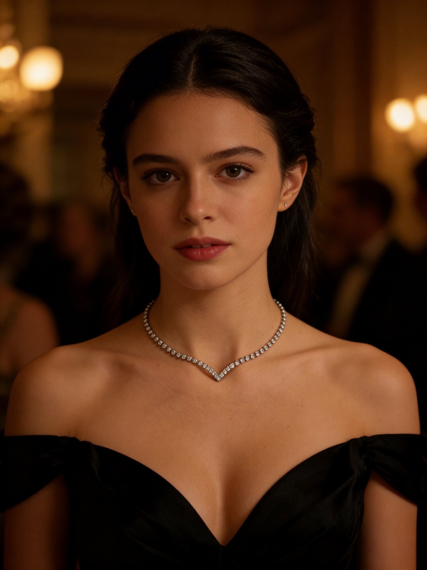 Колье, кристаллы Swarovski, кристалл