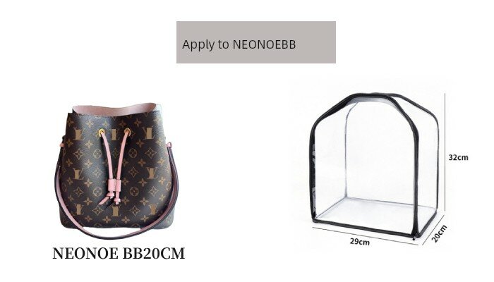 Прозрачный защитный чехол для сумки Neonoe BB20 - антипылевой чехол-щит