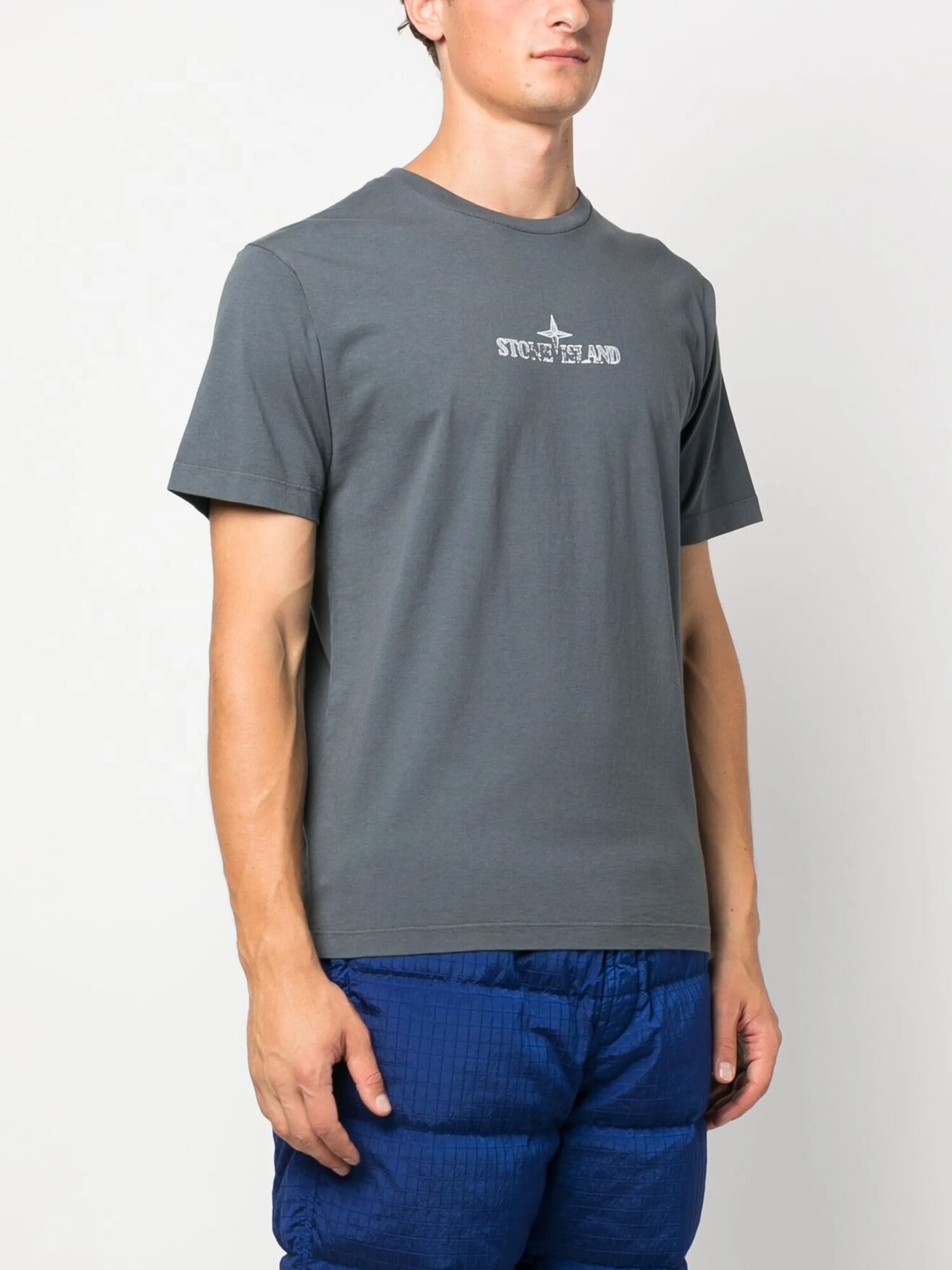 Футболка Stone Island, размер S, grey — фото 1