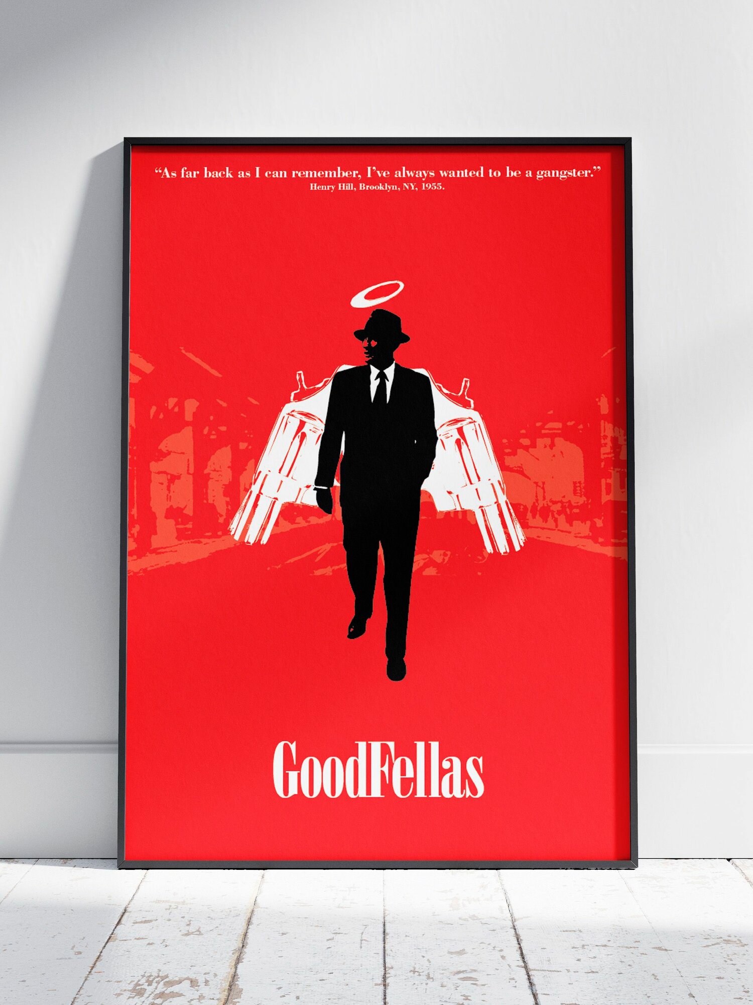 Плакат на стену для интерьера Славные парни (Goodfellas 8) - Постер по фильму и кино формата A4 (21x30 см)