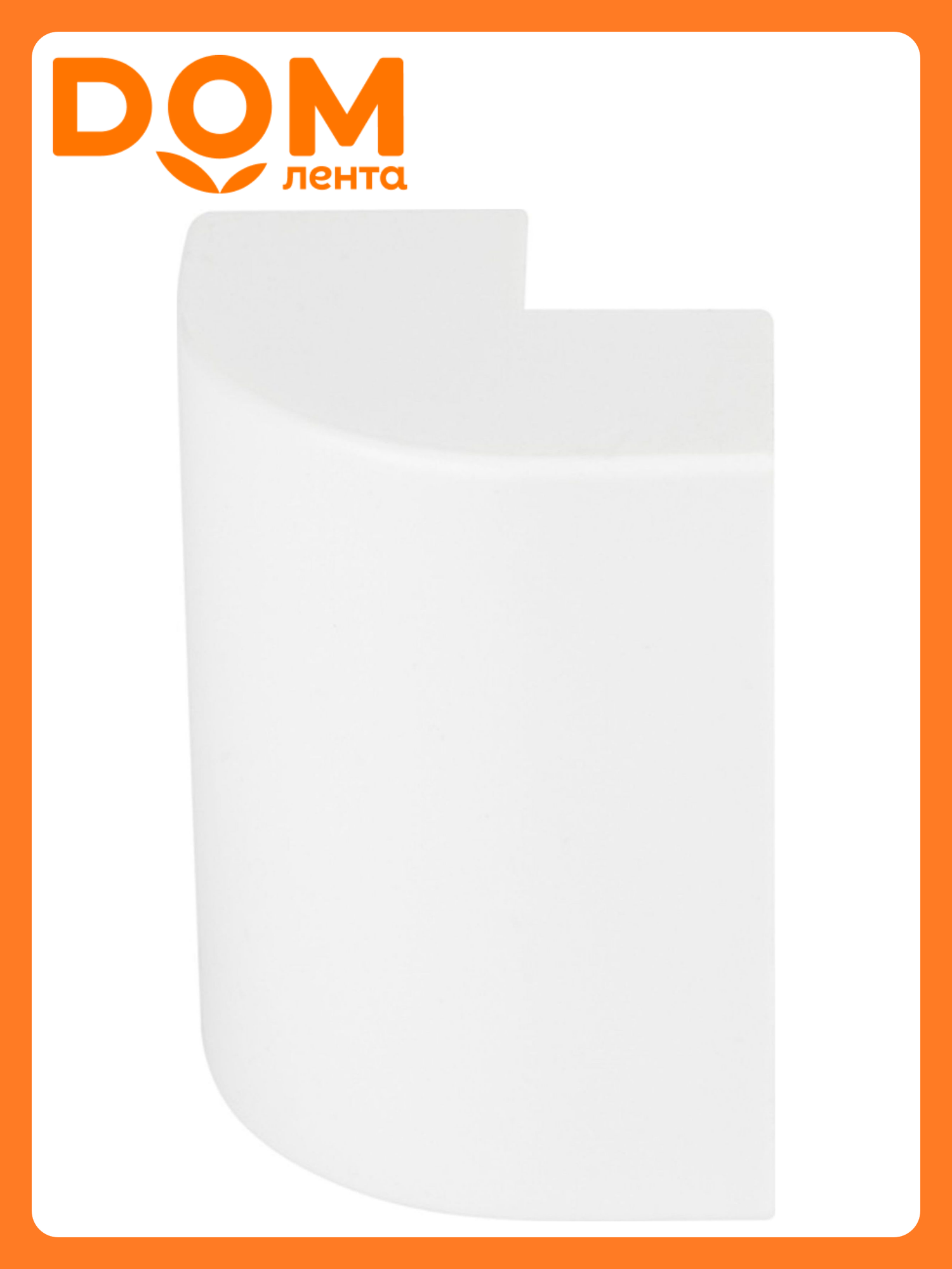 Внешний угол EKF PROxima белый 60х40 мм