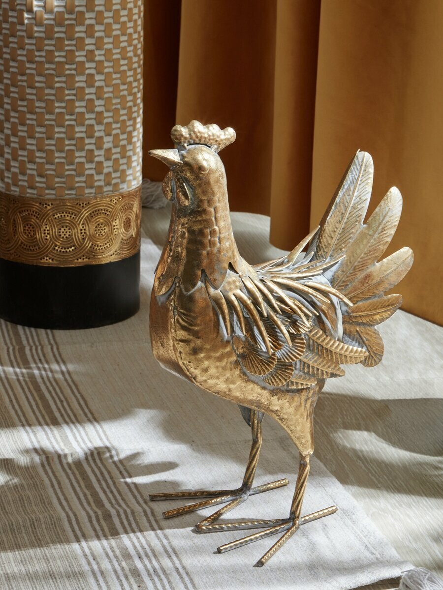 Декоративный элемент Glasar "Курочка" 57-237, железо, 26x17x39 см