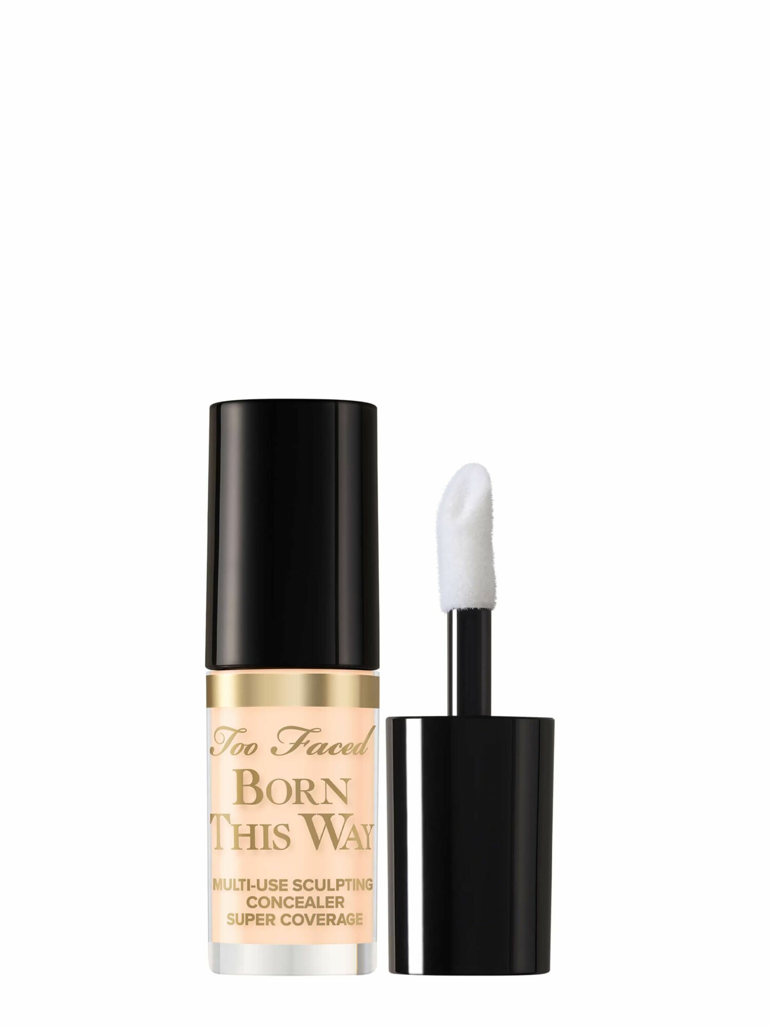 TOO FACED Консилер для лица в мини-формате Born This Way Multi-Use Concealer (Snow)