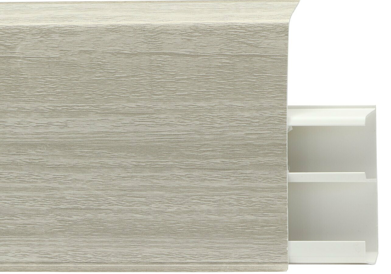 Плинтус пластиковый Winart Quadro 100 мм Петра 303, 1 шт.