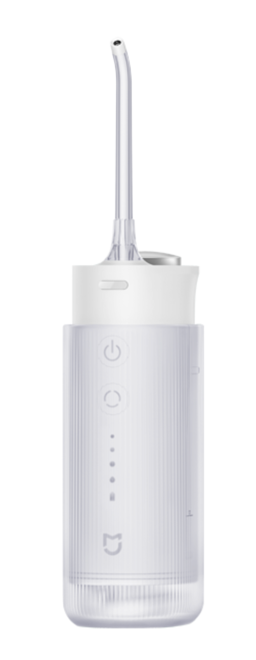 Ирригатор Xiaomi Mijia F400 портативный аккумуляторный, 200 мл, 1700 имп/мин, IPX7, белый