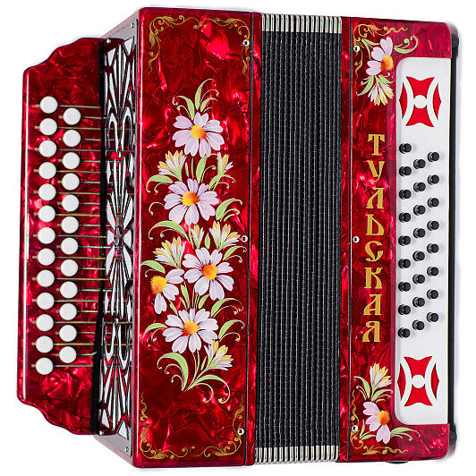 Гармонь Тульская Гармонь G-21-C-RD