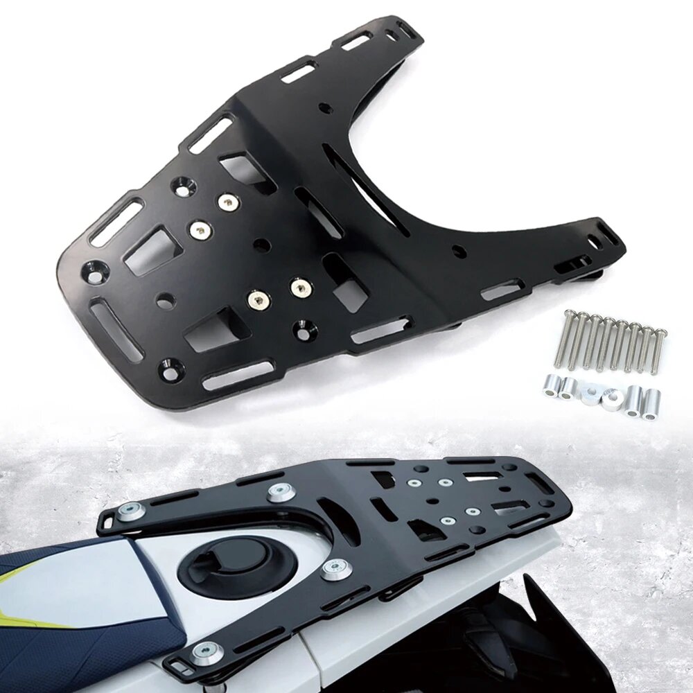 Подходит для HUSQVARNA 701 ENDURO/SUPERMOTO, задняя багажная полка для мотоцикла, грузовая стойка, держатель полки Husqvarna 701 Enduro