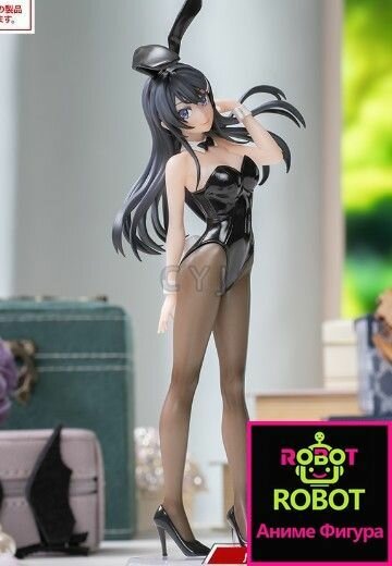 SEGA Аниме фигура/Rascal Does Not Dream of Bunny Girl Senpai Desktop Decorate Collections Sakurajima Mai/ROBOT